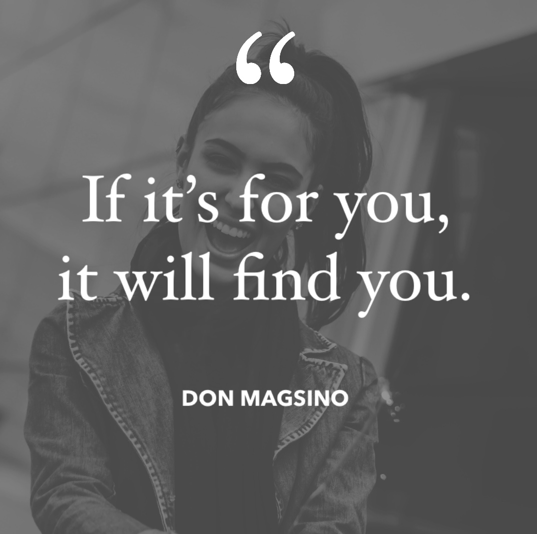 If it’s for you, it will find you – Pinoy UK